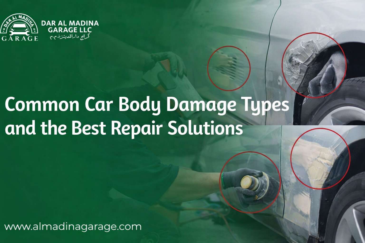 Car Body Damage Repair & Best Solution: Expert Guide to All Common Repairs